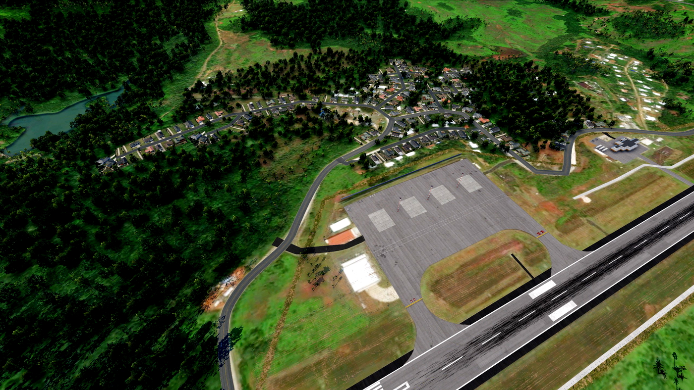 Palau Pacific Island + Colonia Island Ortho Scenery Photoreal ZL18/17 ...