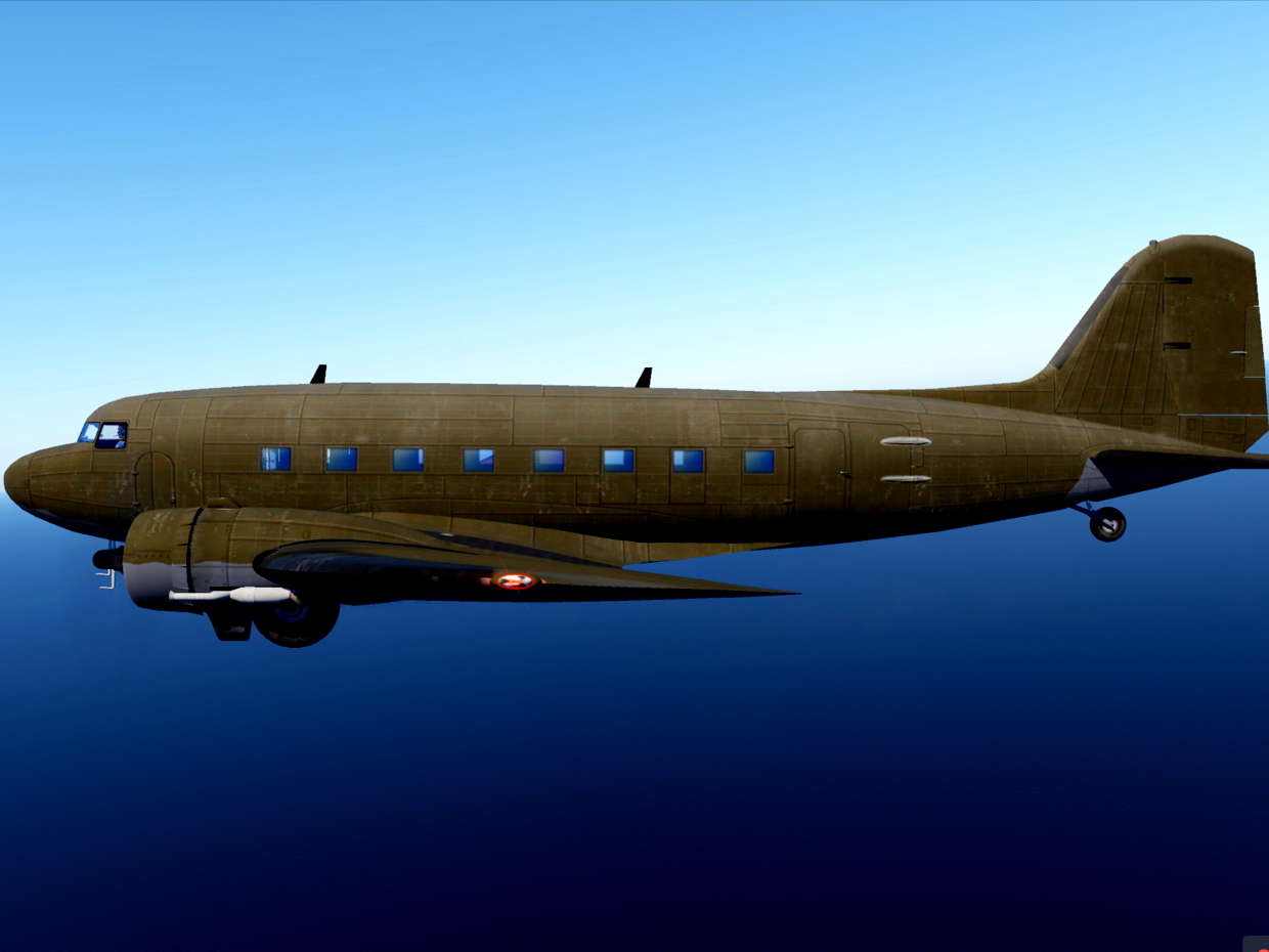 Plain Plane Pack #2 for VSKYLABS C-47 Skytrain and DC-3 Airliner » X ...
