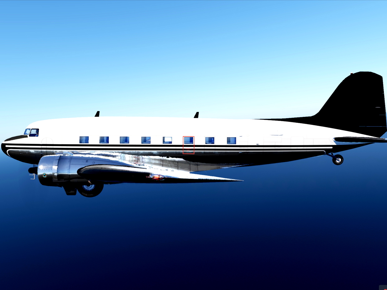 Plain Plane Pack #2 for VSKYLABS C-47 Skytrain and DC-3 Airliner - X ...