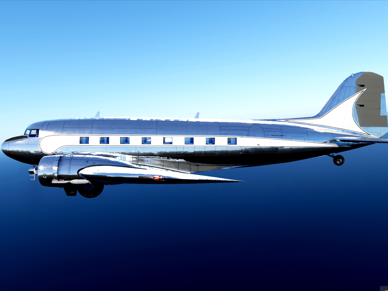 Plain Plane Pack #2 for VSKYLABS C-47 Skytrain and DC-3 Airliner - X ...