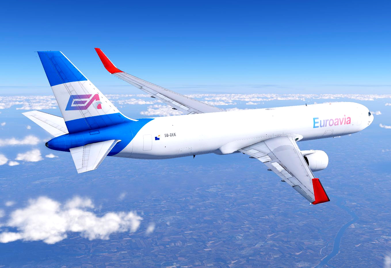 [PW] Euroavia 767F 5B-DEE - X-Plane.to