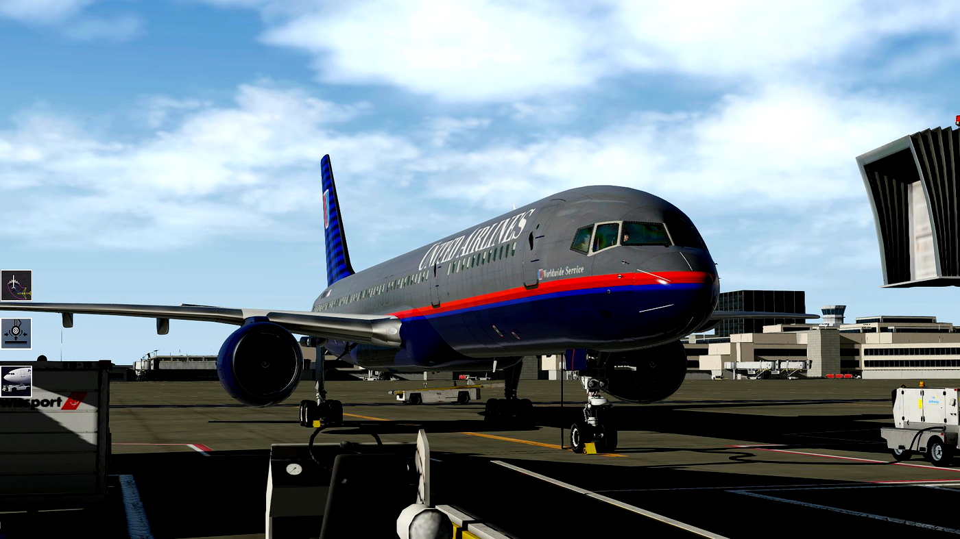 [PW] United Airlines Battleship Grey N516UA - X-Plane.to