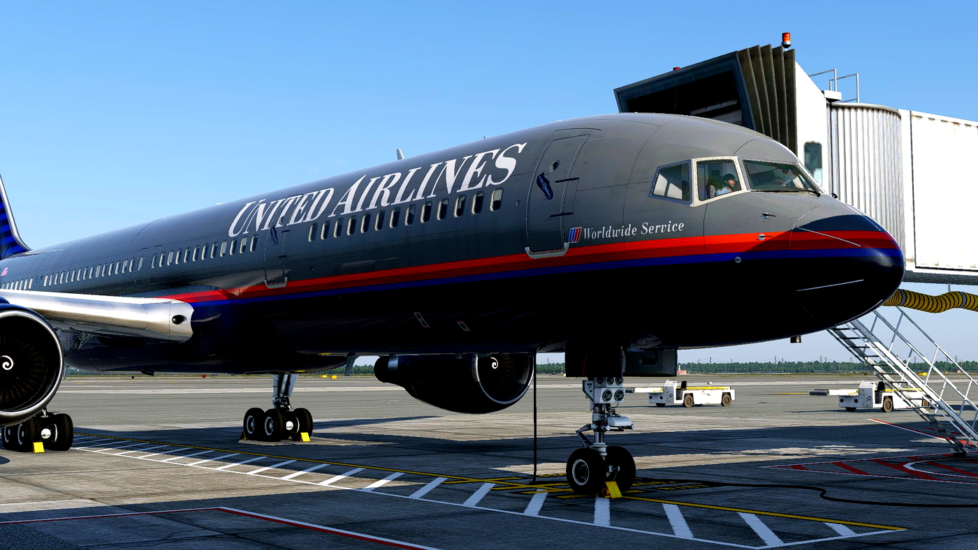 [PW] United Airlines Battleship Grey N516UA - X-Plane.to