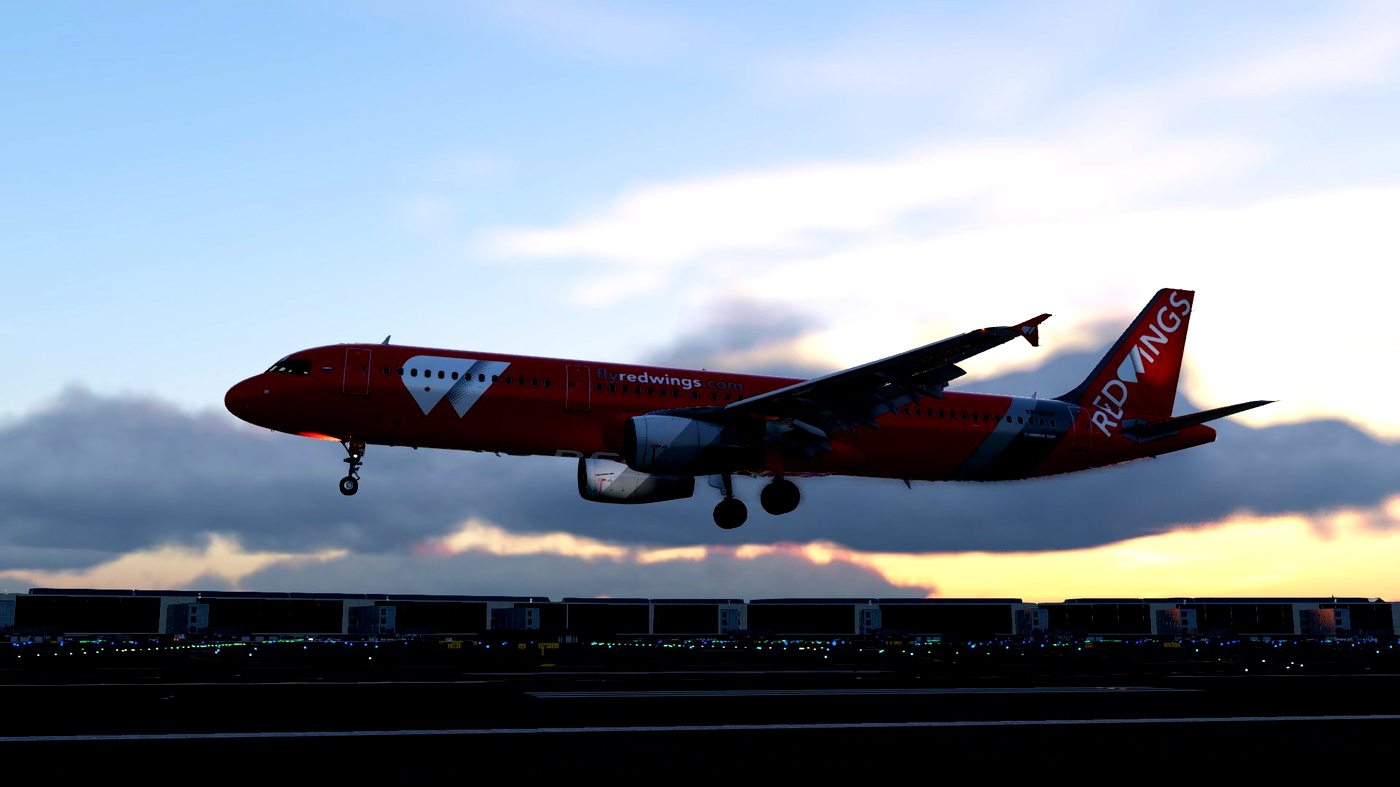 ⚡REDWINGS VP-BVW 8K A321 - X-Plane.to