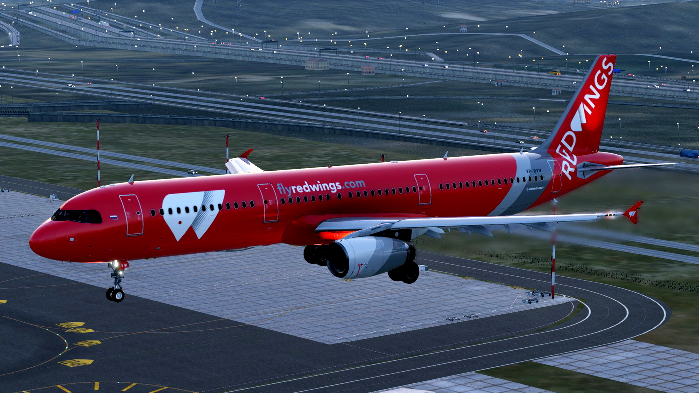 ⚡REDWINGS VP-BVW 8K A321 - X-Plane.to