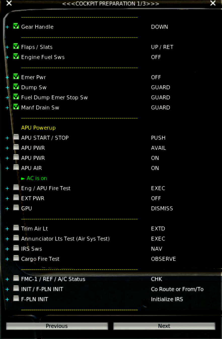 Rotate MD-11-P Checklist 1.1 - X-Plane.to