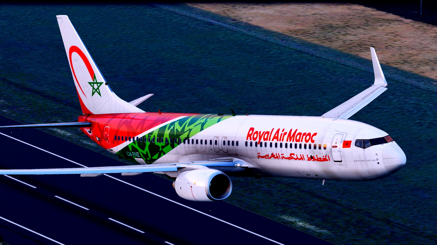 Royal Air Maroc (CN-RNZ) LevelUP B737-800V2 - X-Plane.to