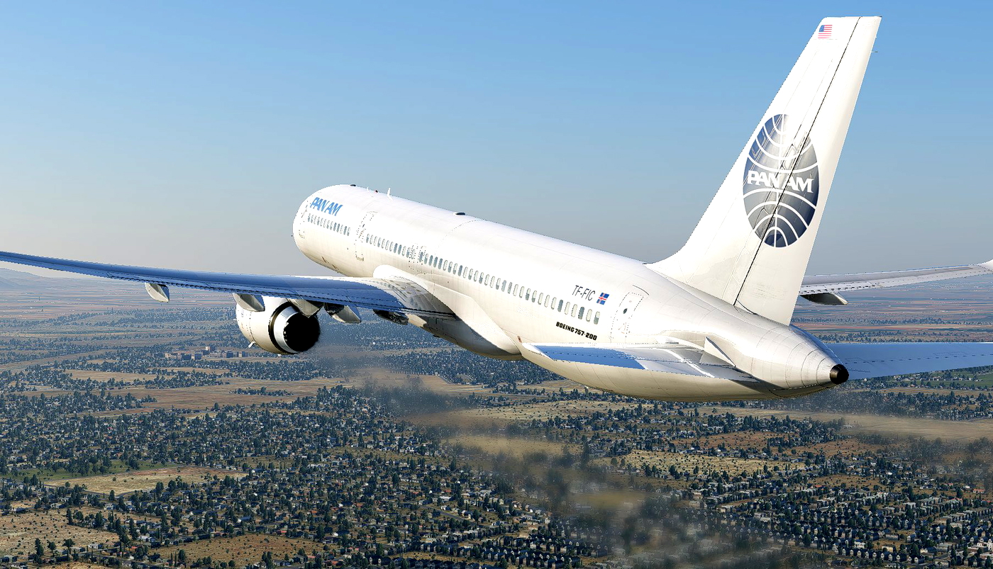 [RR] Pan Am Boeing 757-200 (TF-FIC) - X-Plane.to