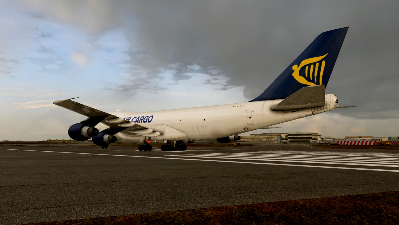 Ryan Air Cargo livery (Fictional) | Felis B747-200F - X-Plane.to