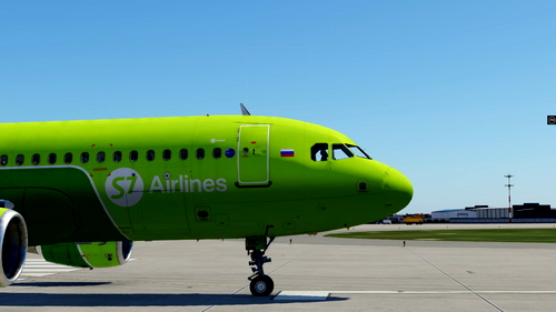 S7 Airlines VQ-BRC livery for SkyTo A320 » X-Plane 12