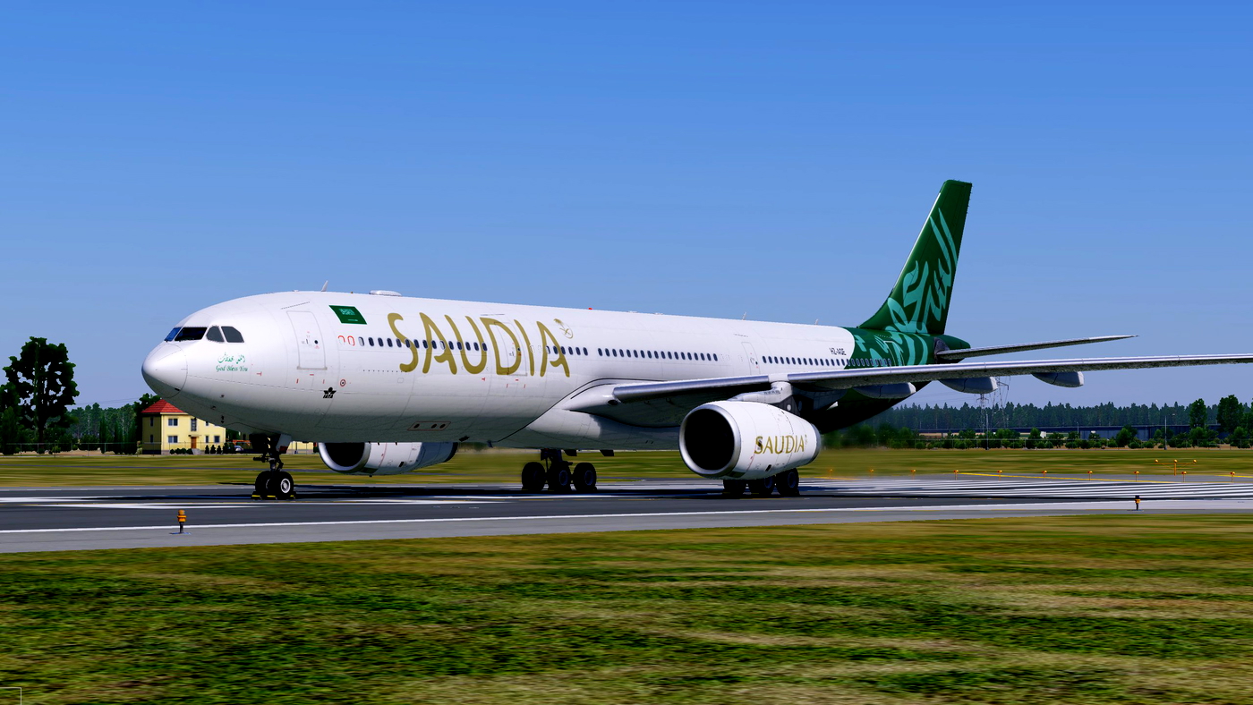 Saudi Arabia HZ-AQE / / / Laminar & AG A333 - X-Plane.to