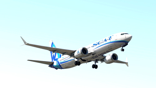 SCAT Airlines Boeing 737-9 MAX (MaxTeamDesign) » X-Plane 12