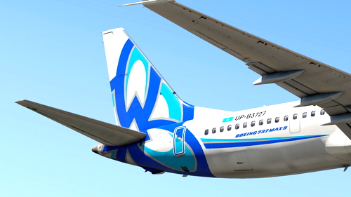 SCAT Airlines Boeing 737-9 MAX (MaxTeamDesign) » X-Plane 12