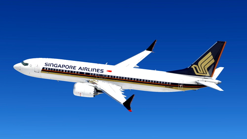 ⚡SINGAPORE AIRLINES / 9V-MBO/ MAX DESIGN 737 » X-Plane 12
