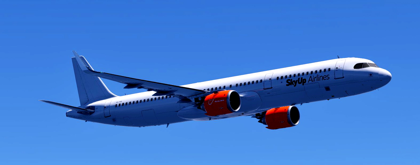 SKYUP 9H-PEA livery for the TOLISS A321 NEO - X-Plane.to