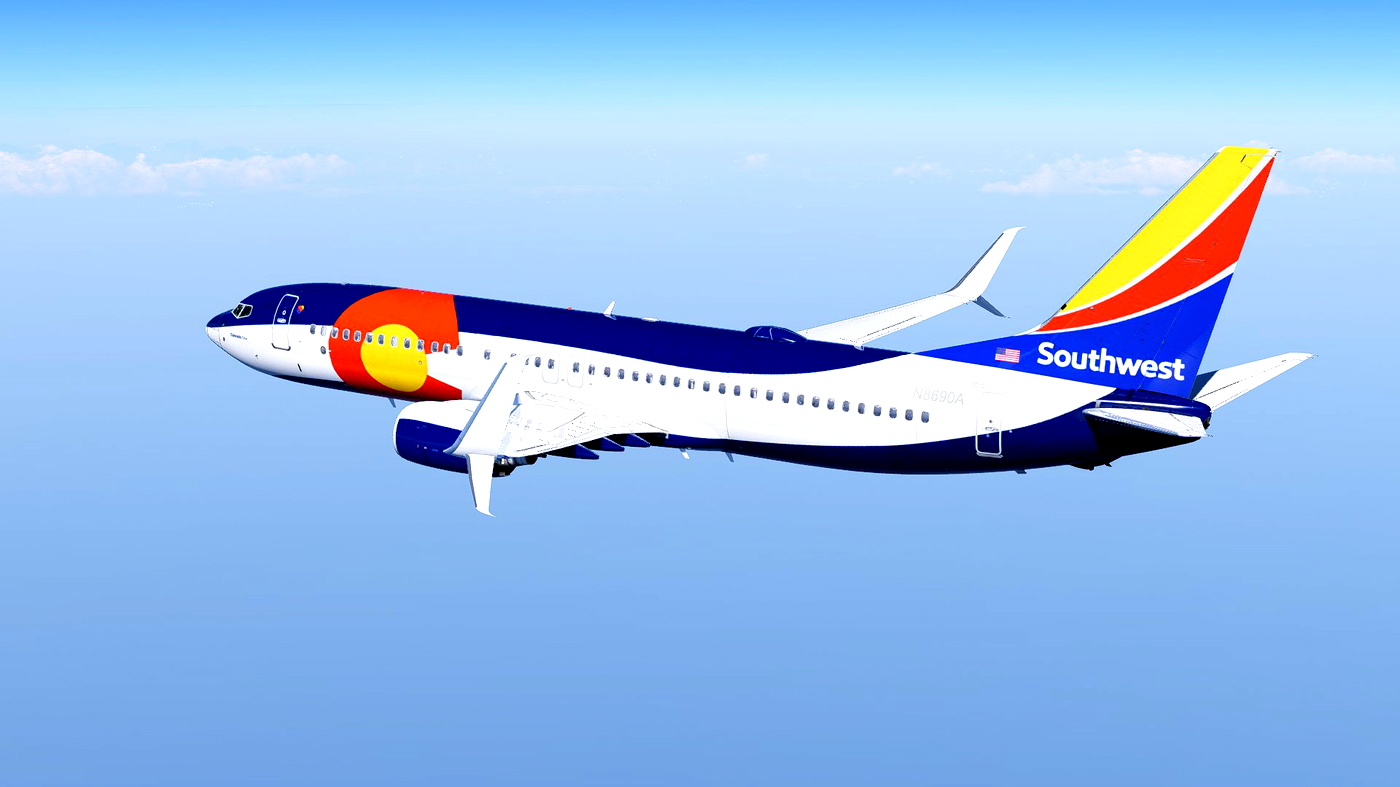 Southwest Airlines - Colorado One | 737-800 - X-Plane.to