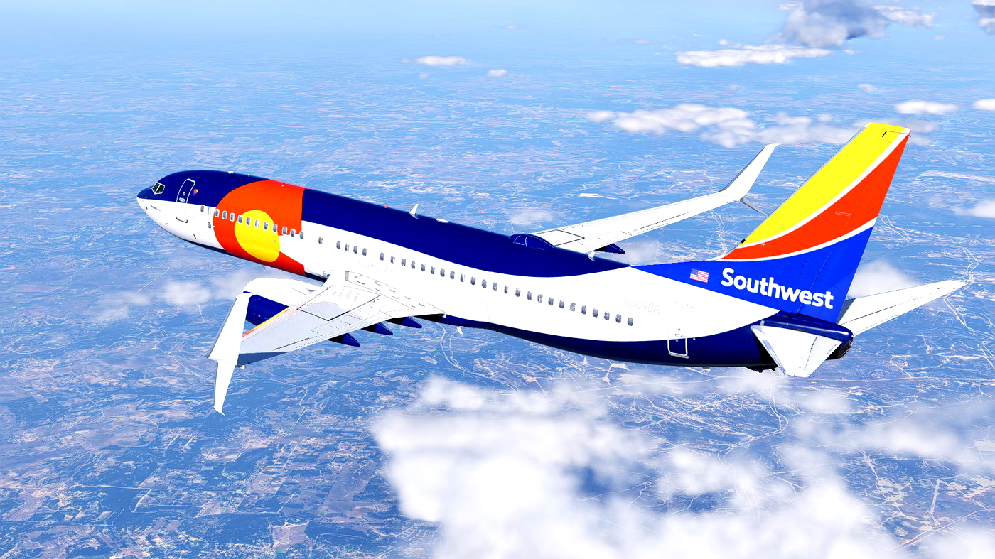 Southwest Airlines - Colorado One | 737-800 - X-Plane.to