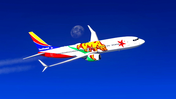 Southwest - California One | 737-800 (Zibo + LevelUP) » X-Plane 12