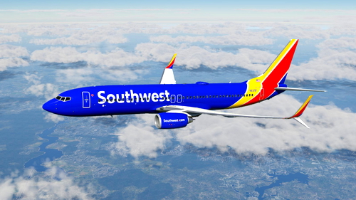 Southwest - Heart | 737-800 (Zibo + LevelUP) [PACK] » X-Plane 12