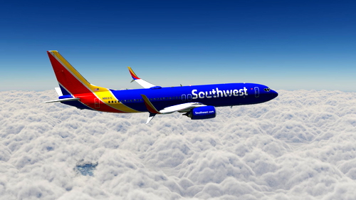 Southwest - Heart | 737-800 (Zibo + LevelUP) [PACK] » X-Plane 12