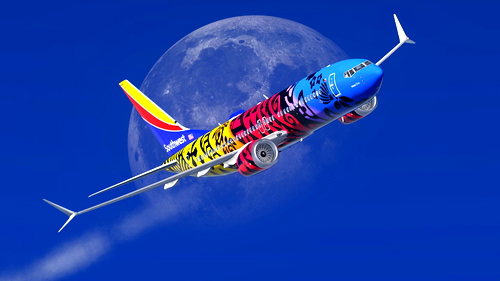 Southwest - Imua One | 737-MAX8 (Max Team Design) » X-Plane 12
