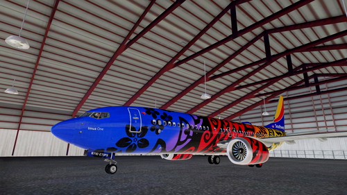 Southwest - Imua One | 737-MAX8 (Max Team Design) » X-Plane 12