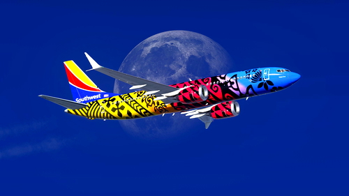 Southwest - Imua One | 737-MAX8 (Max Team Design) » X-Plane 12