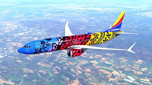 Southwest - Imua One | 737-MAX8 (Max Team Design) » X-Plane 12