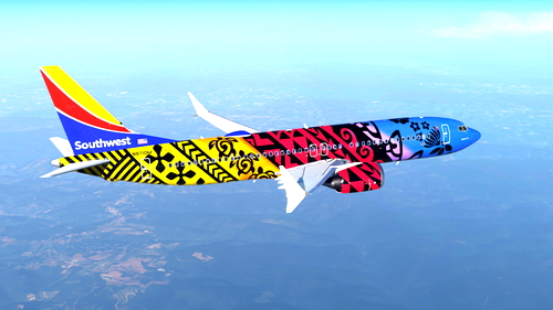 Southwest - Imua One | 737-MAX8 (Max Team Design) » X-Plane 12