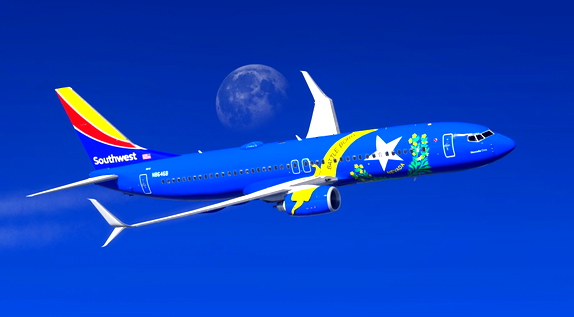 Southwest - Nevada One | 737-800 (Zibo + LevelUP) » X-Plane 12