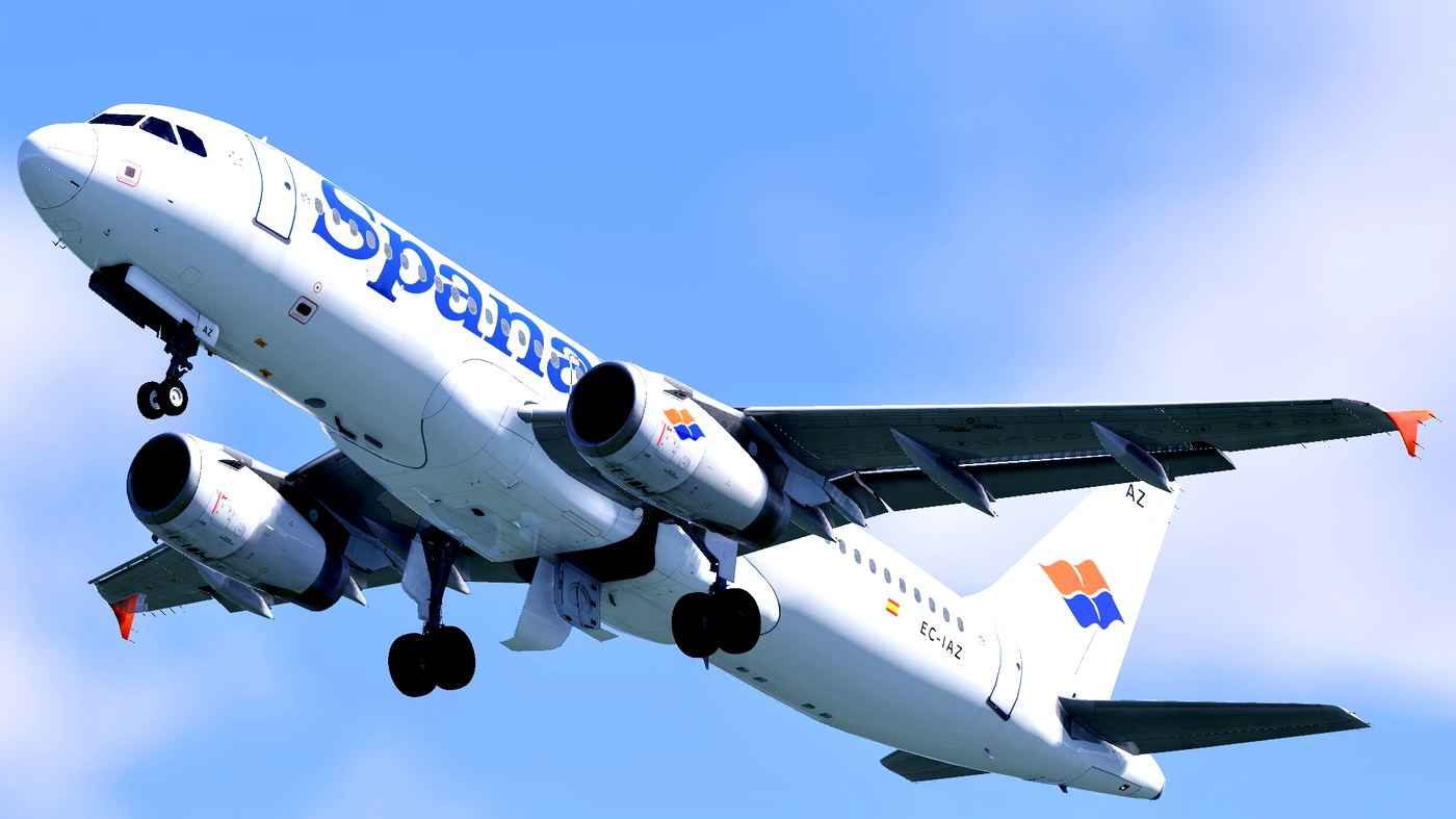 ⚡SPANAIR / EC-IAZ / TOLISS A320 CEO - X-Plane.to