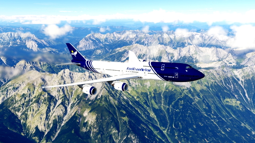 SSG Boeing 747-8i - FeelFreeAirline » X-Plane 12