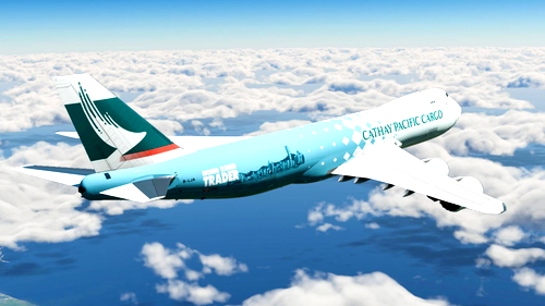 ssg747-8 SSG 747-8F v2.7 Cathay Pacific HONG KONG TRADER » X-Plane 12
