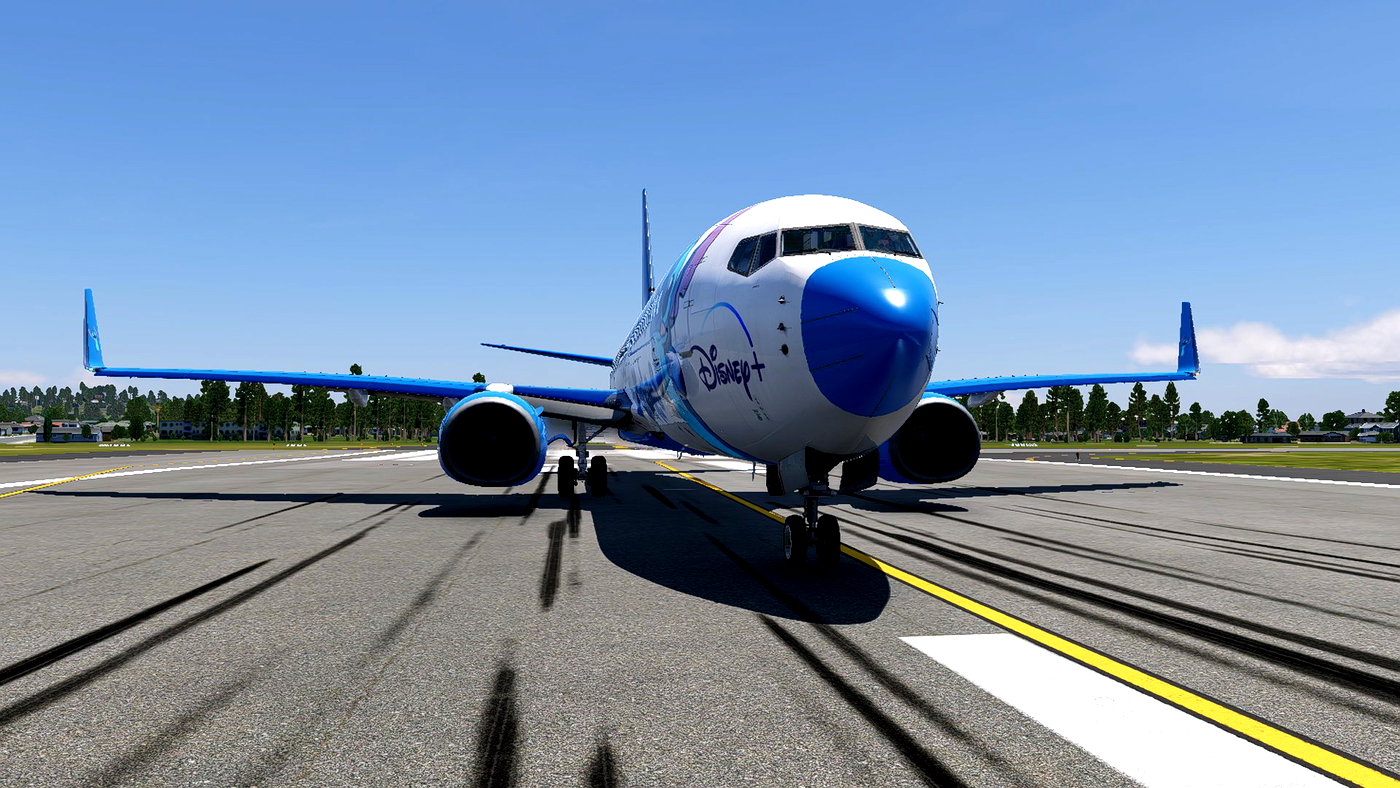 Stitch Airlines Boeing 737 Zibo (738) Livery - X-Plane.to