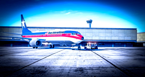 TEXAS INTERNATIONAL 1973-1982 Livery // RETRO ZIBO BRAVO 737 » X-Plane 12