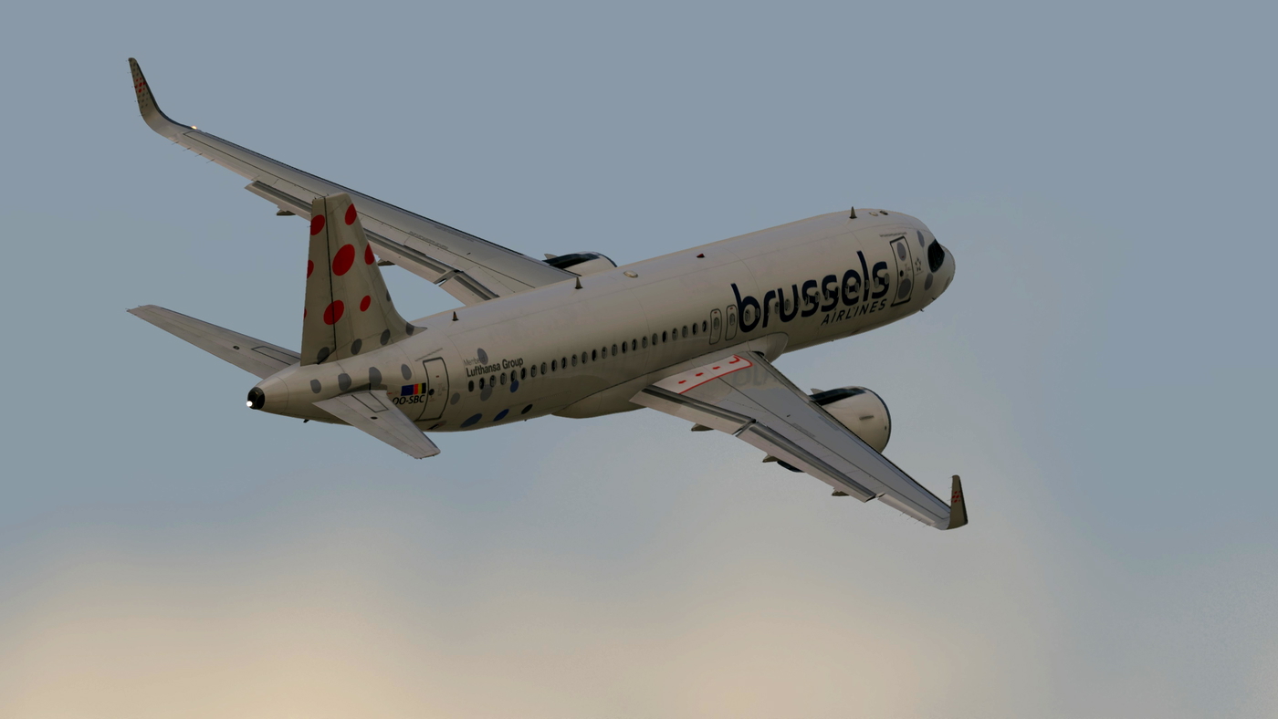 Toliss A320neo Brussels Airlines OO-SBC - X-Plane.to