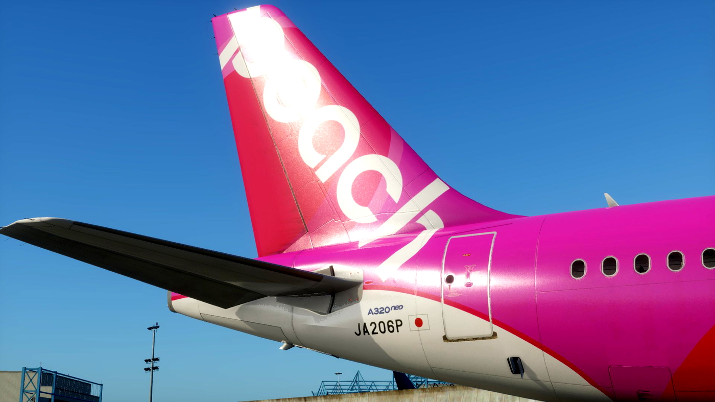 ToLiss A320neo Peach Aviation JA206P - X-Plane.to