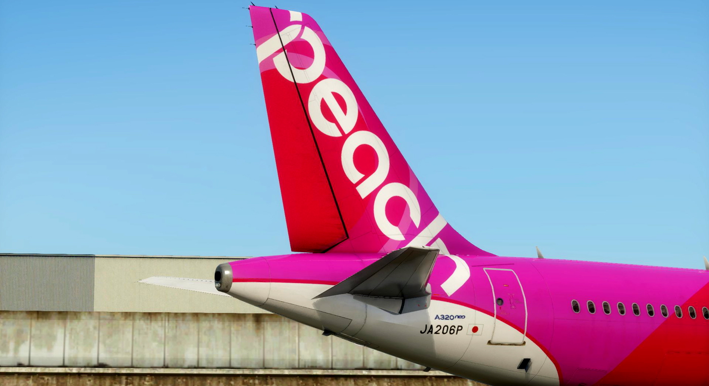 ToLiss A320neo Peach Aviation JA206P - X-Plane.to