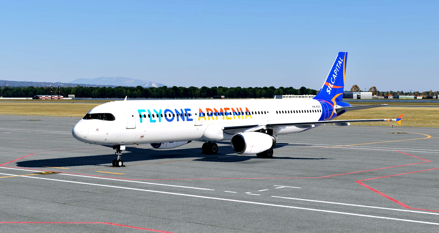 TOLISS A321 FLYONE ARMENIA [EK-FOD][IAE] - X-Plane.to