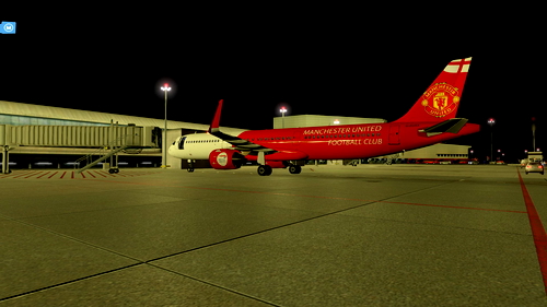 Toliss a321 Manchester United Livery » X-Plane 12