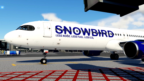 [Toliss A321neo] Snowbird Airlines » X-Plane 12