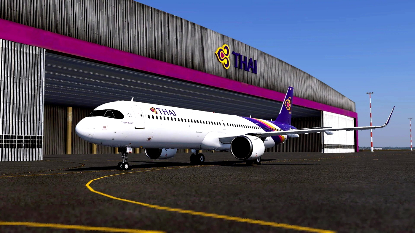 Toliss A321neo Thai Airways HS-TOB - X-Plane.to