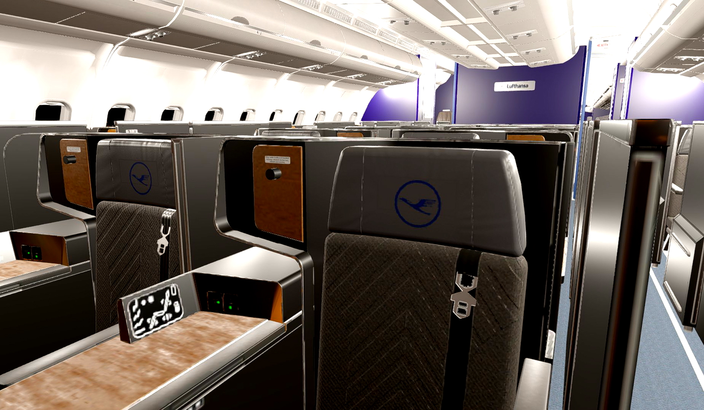 Toliss A330-900NEO Lufthansa with cabin - X-Plane.to