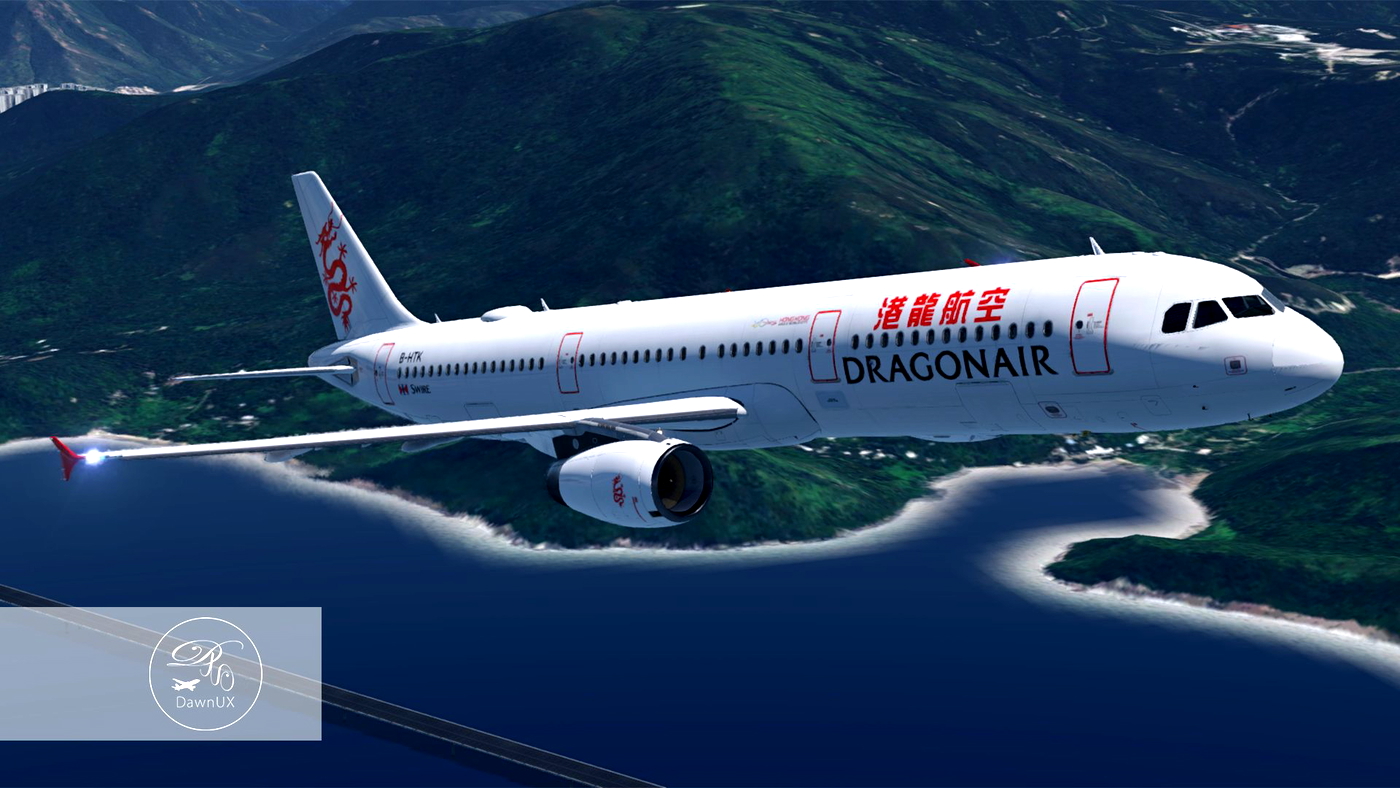 Toliss Dragonair A321 B-HTK » X-Plane 12