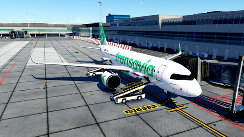 Transavia's first A320neo | 4K livery | Custom Cabin | F-GNEO » X-Plane 12