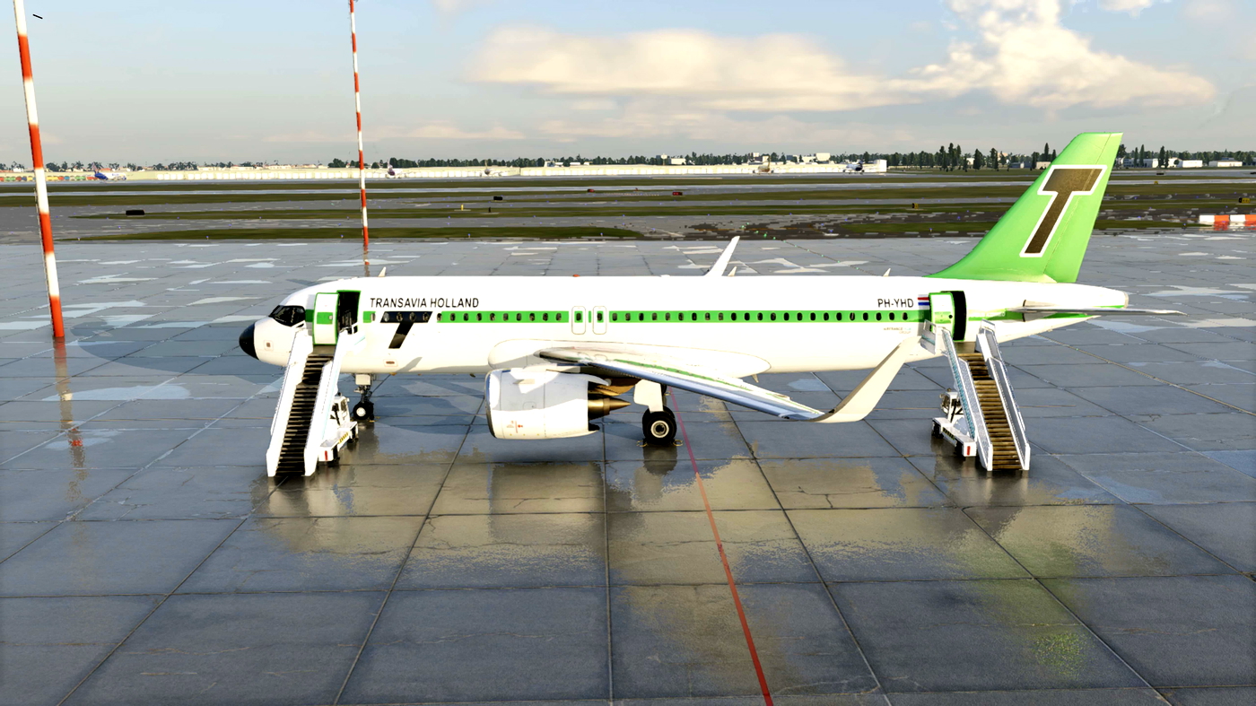 Transavia retro 60s livery for Toliss a320neo - X-Plane.to
