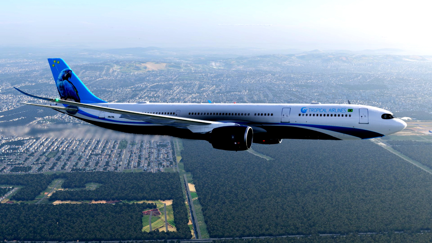 Tropical Airlines A339 Toliss - X-Plane.to