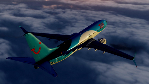 TUI fly [OO-JEF] for Zibo B737-800 » X-Plane 12