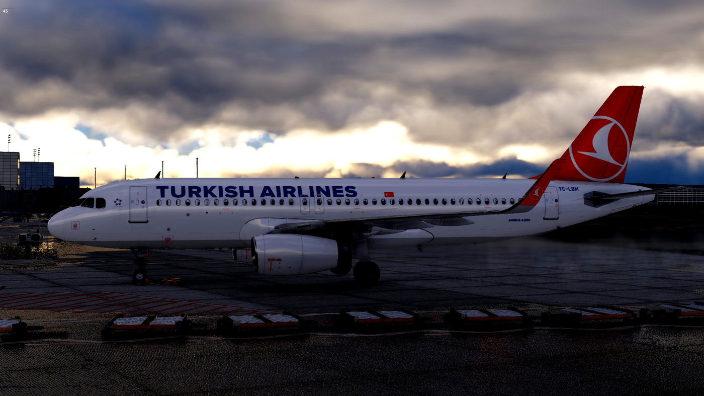 ⚡TURKISH AIRLINES 8K A320 TOLISS - X-Plane.to