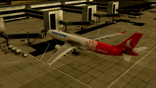 Turkish Airlines Team Türkiye Livery (TC-JNB) » X-Plane 12